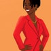Maxine Shaw Art Print / Living Single Illustration - Etsy