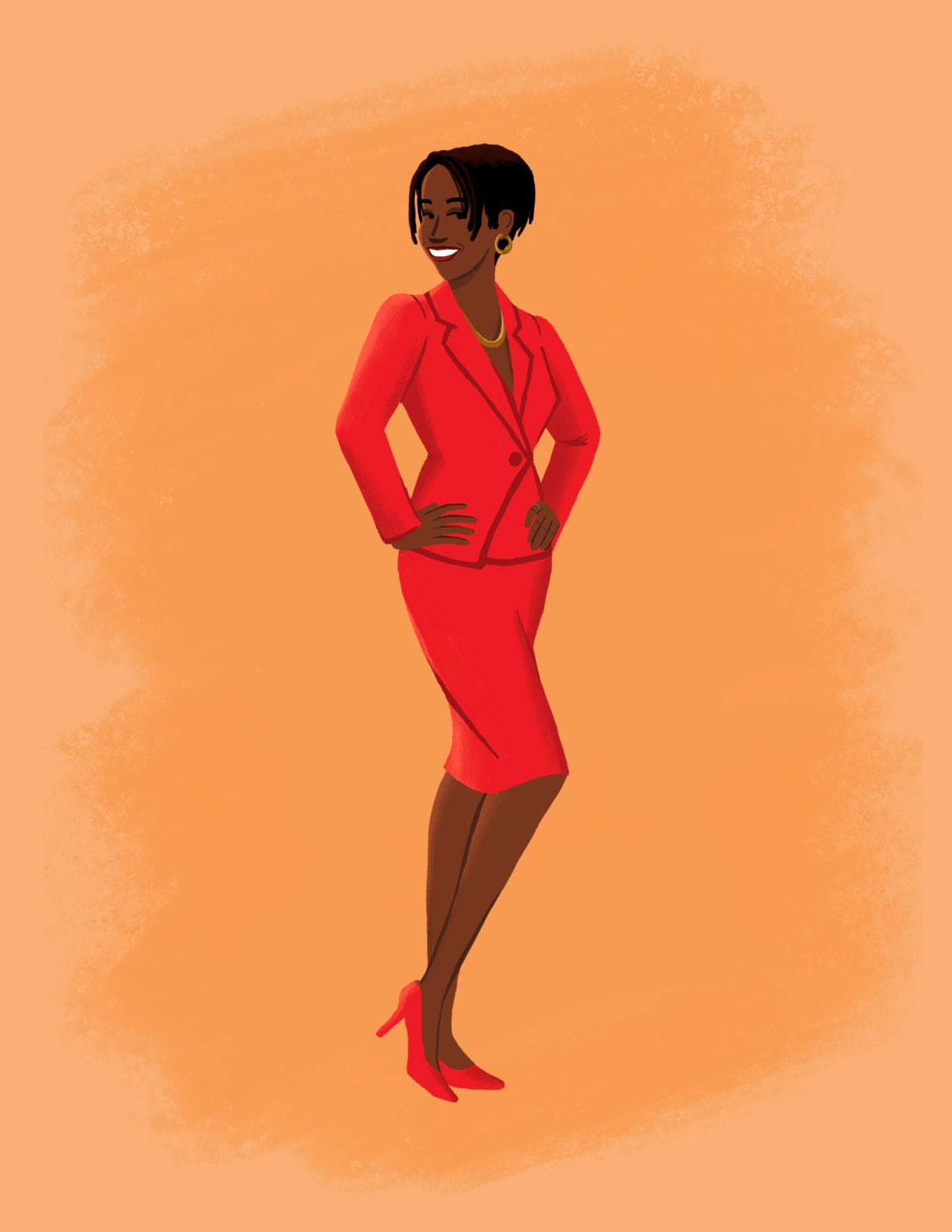 Maxine Shaw Art Print / Living Single Illustration - Etsy