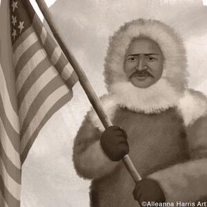 Matthew Henson Illustration / Black History Art Print - Etsy