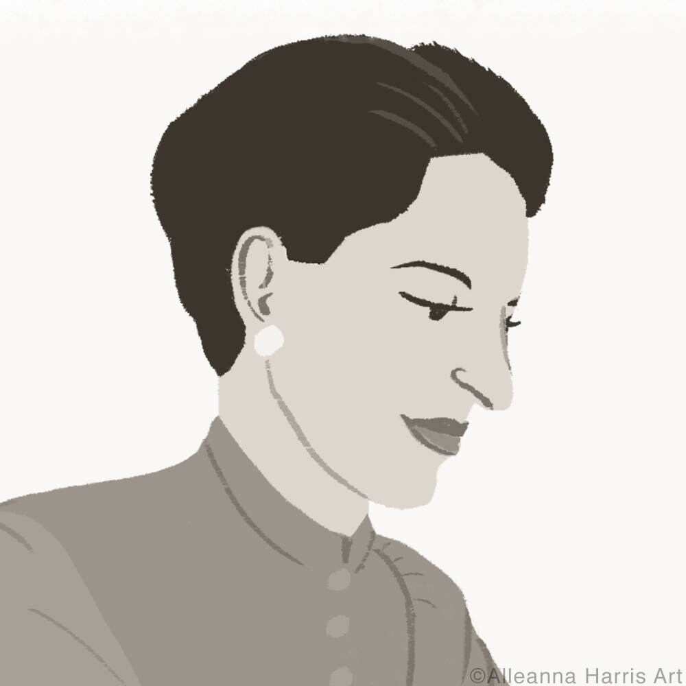 Jane Bolin Illustration / Black History Art Print | Etsy