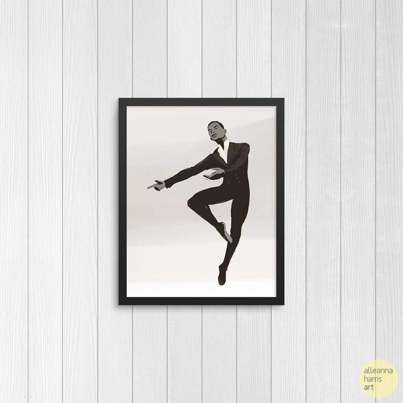 Arthur Mitchell Illustration / Dance Art Print | Etsy