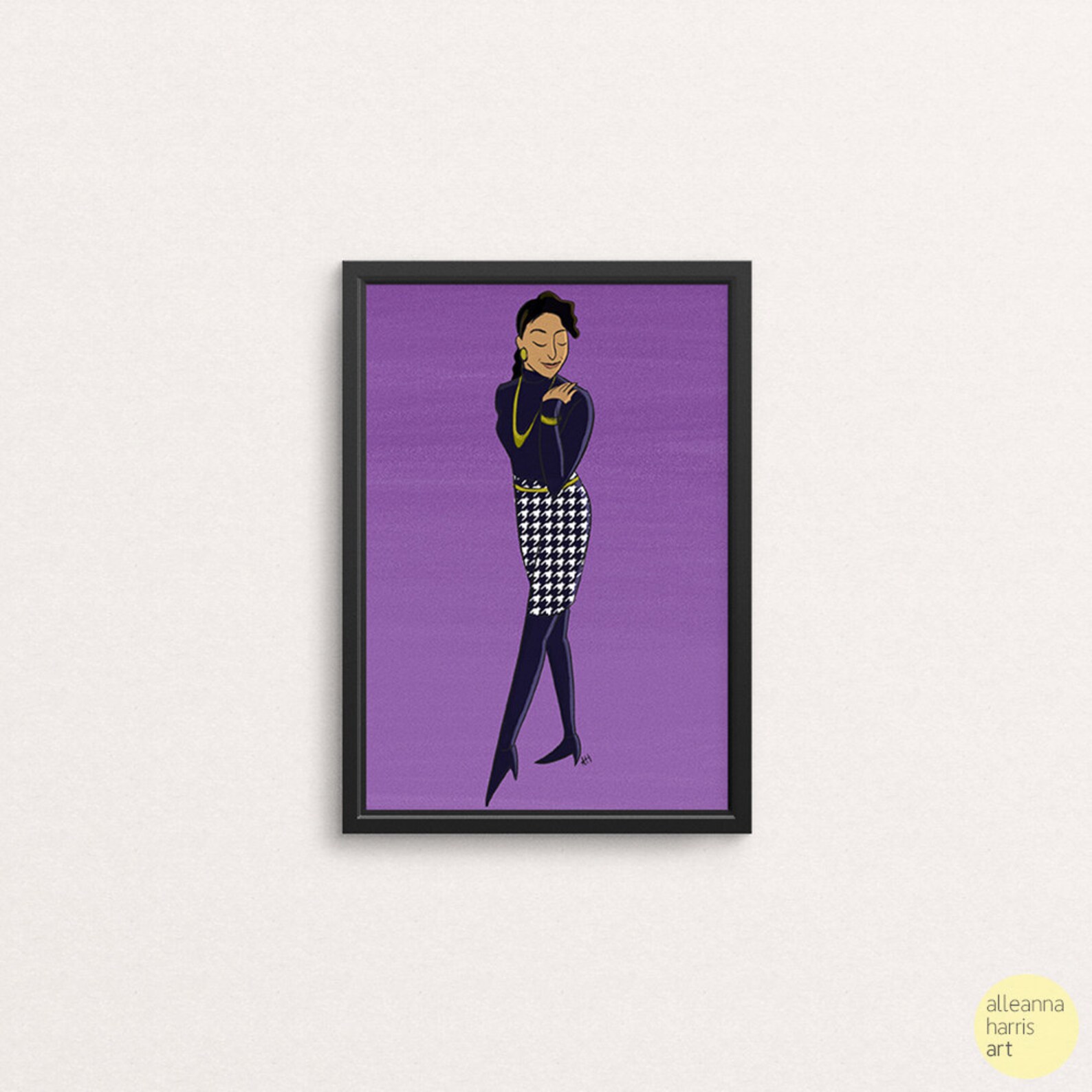 Whitley Gilbert Art Print / A Different World Illustration - Etsy
