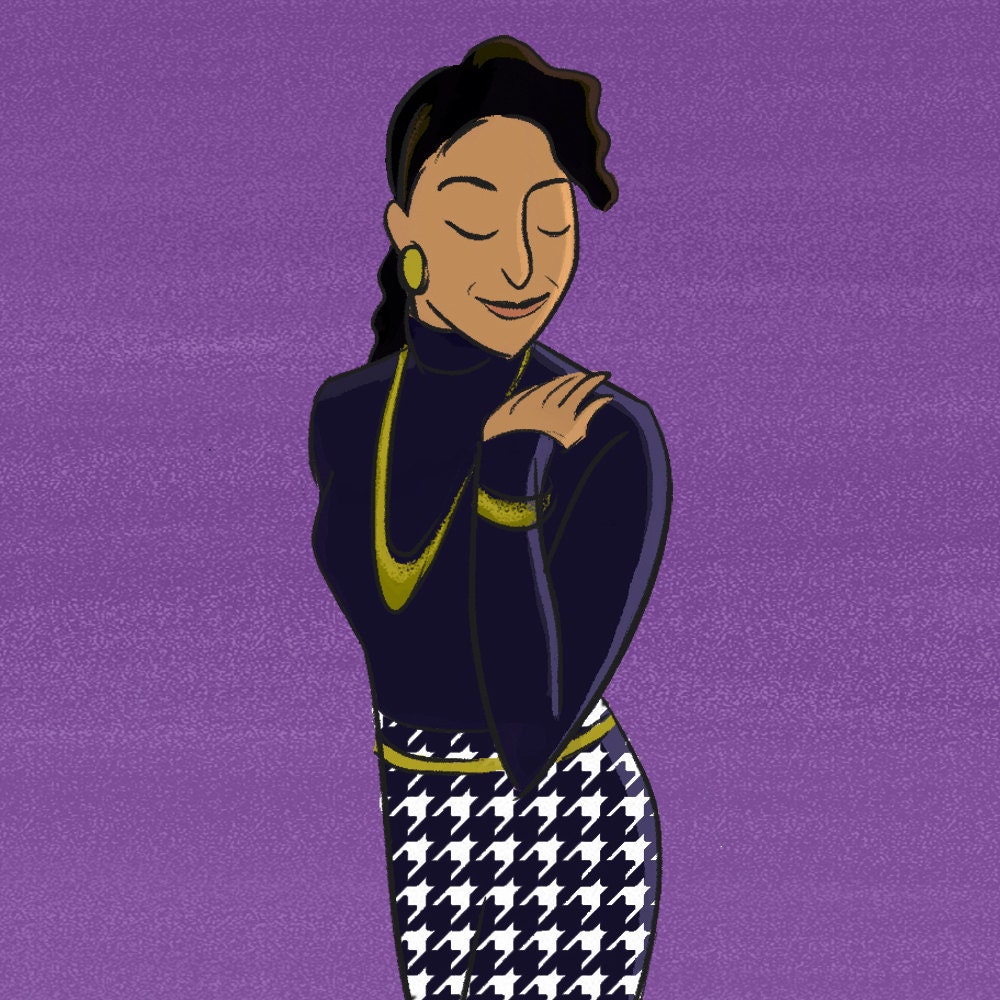 Whitley Gilbert Art Print / A Different World Illustration - Etsy