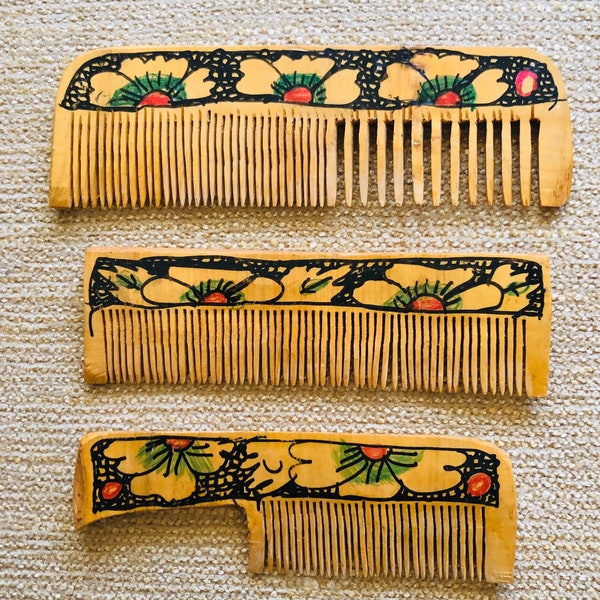 Wood Combs - Etsy