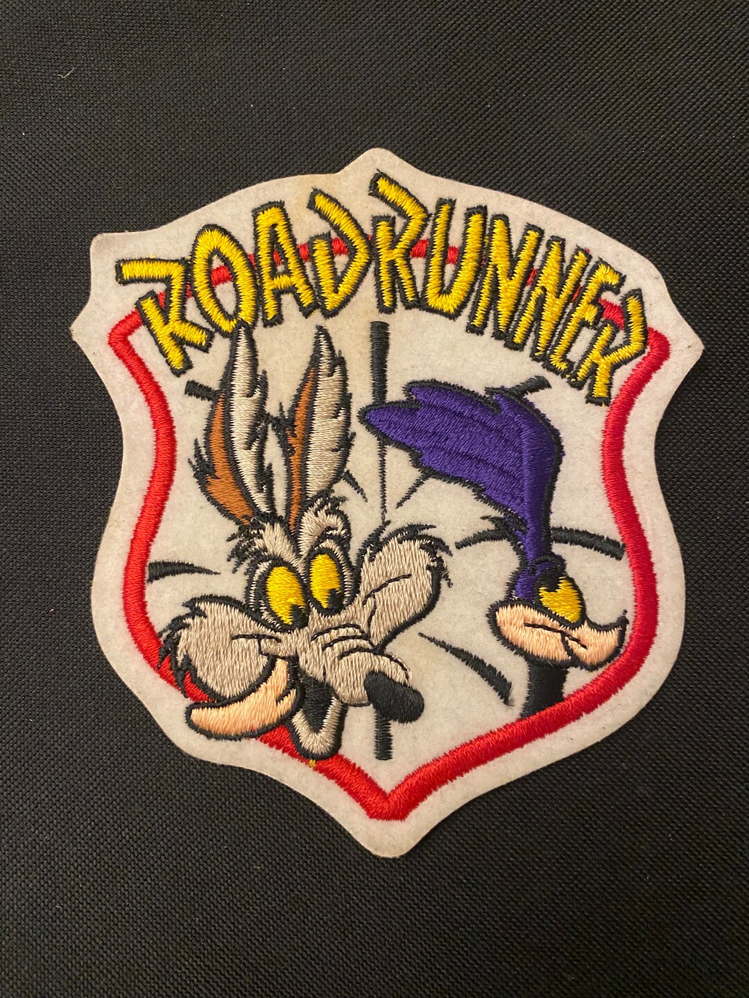 Large 5.5 Vintage Road Runner & Wile E Coyote Patch Iron On/sew on ...