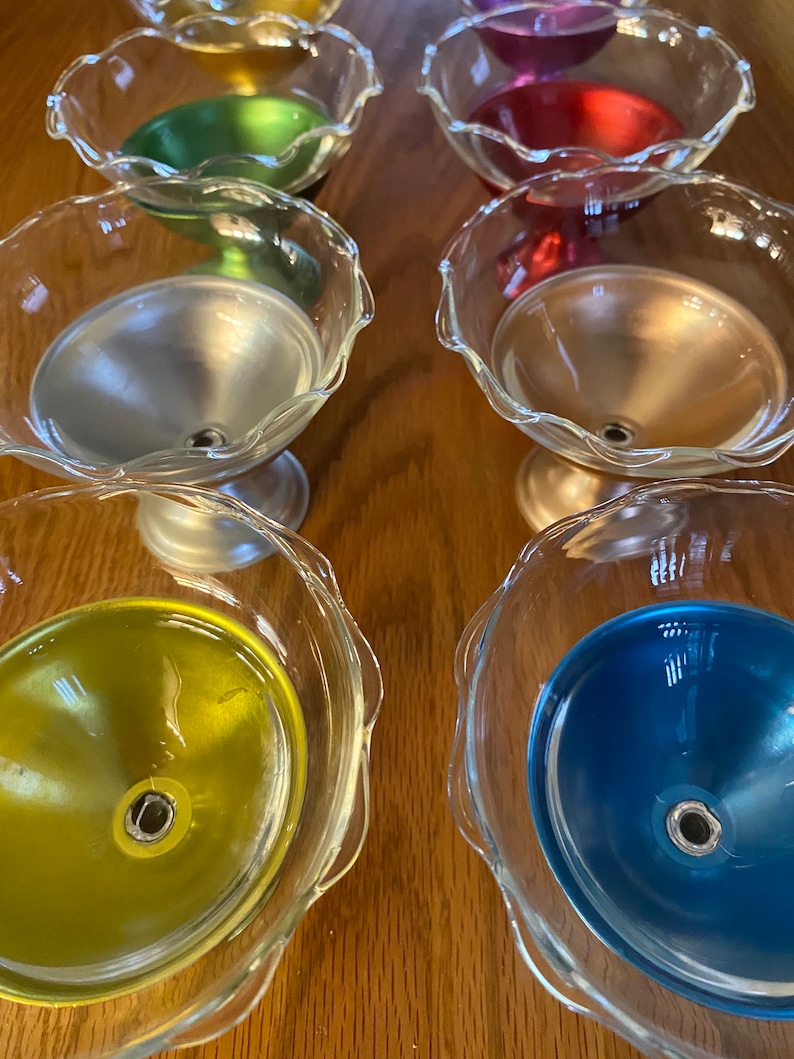 Set of 8 Mid Century Vintage Heller Hostess Ware Colorama - Etsy