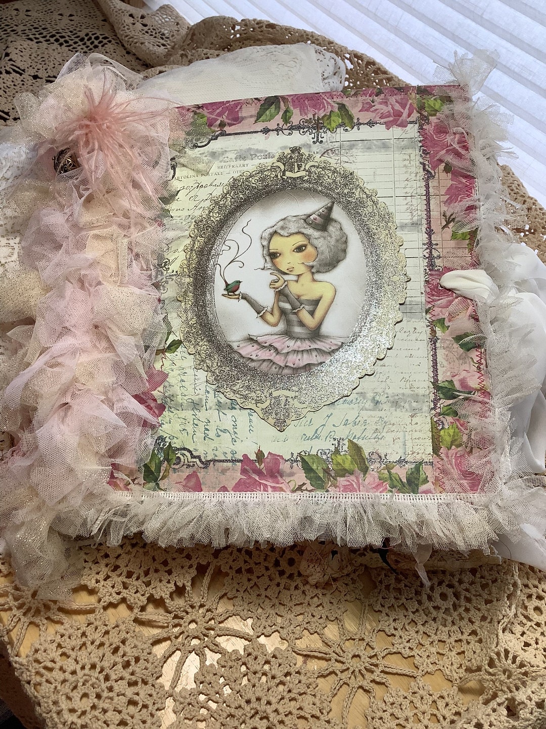 French Themed Junk Journal; French Junk Journal; French Ledger; Ledger ...