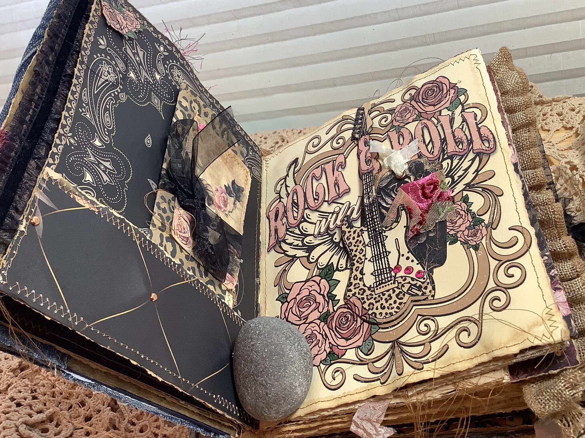 Rock Star Junk Journal; Glam Rock N' Roll Junk Journal; Rock N' Roll ...