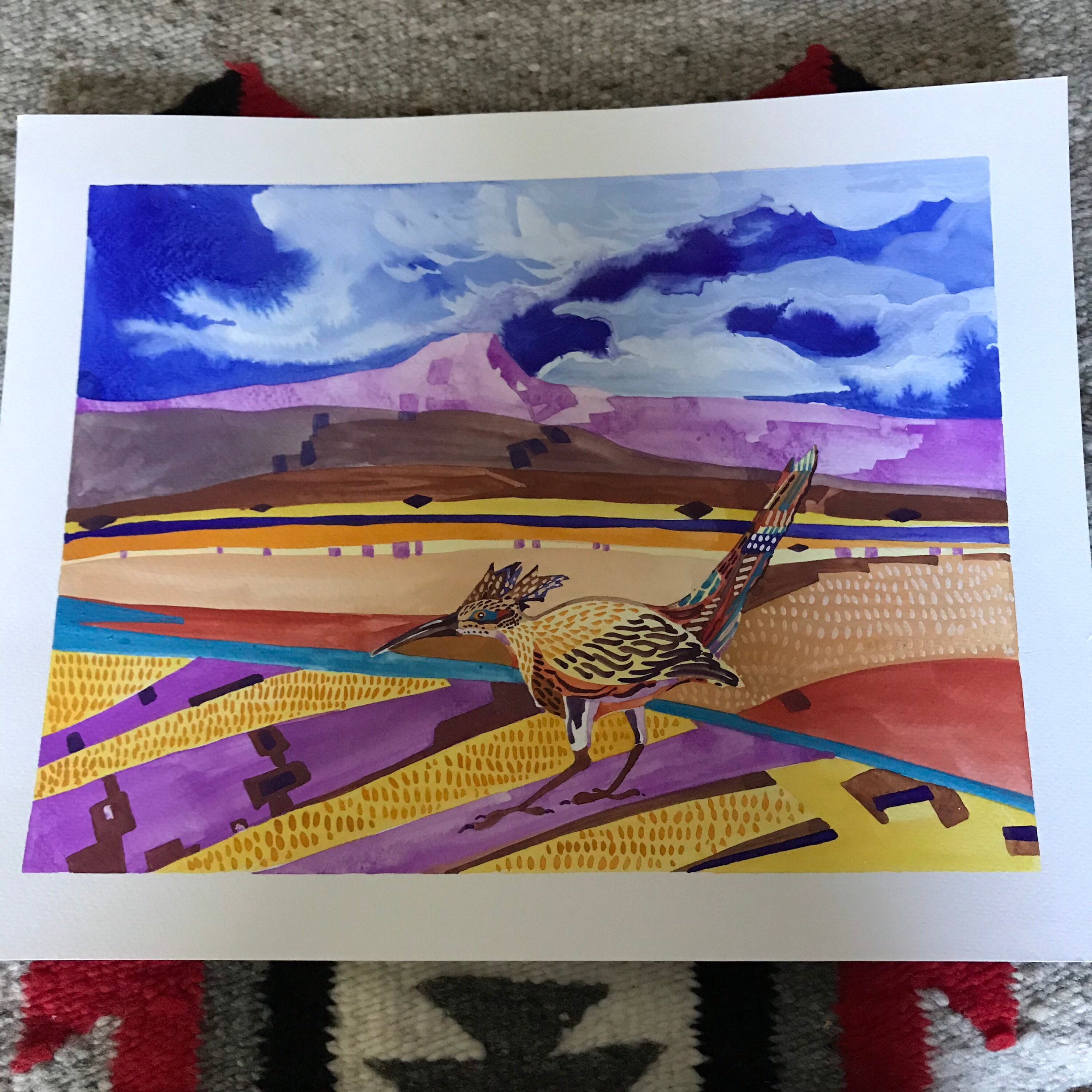 New Mexico Roadrunner, Patterns - Etsy