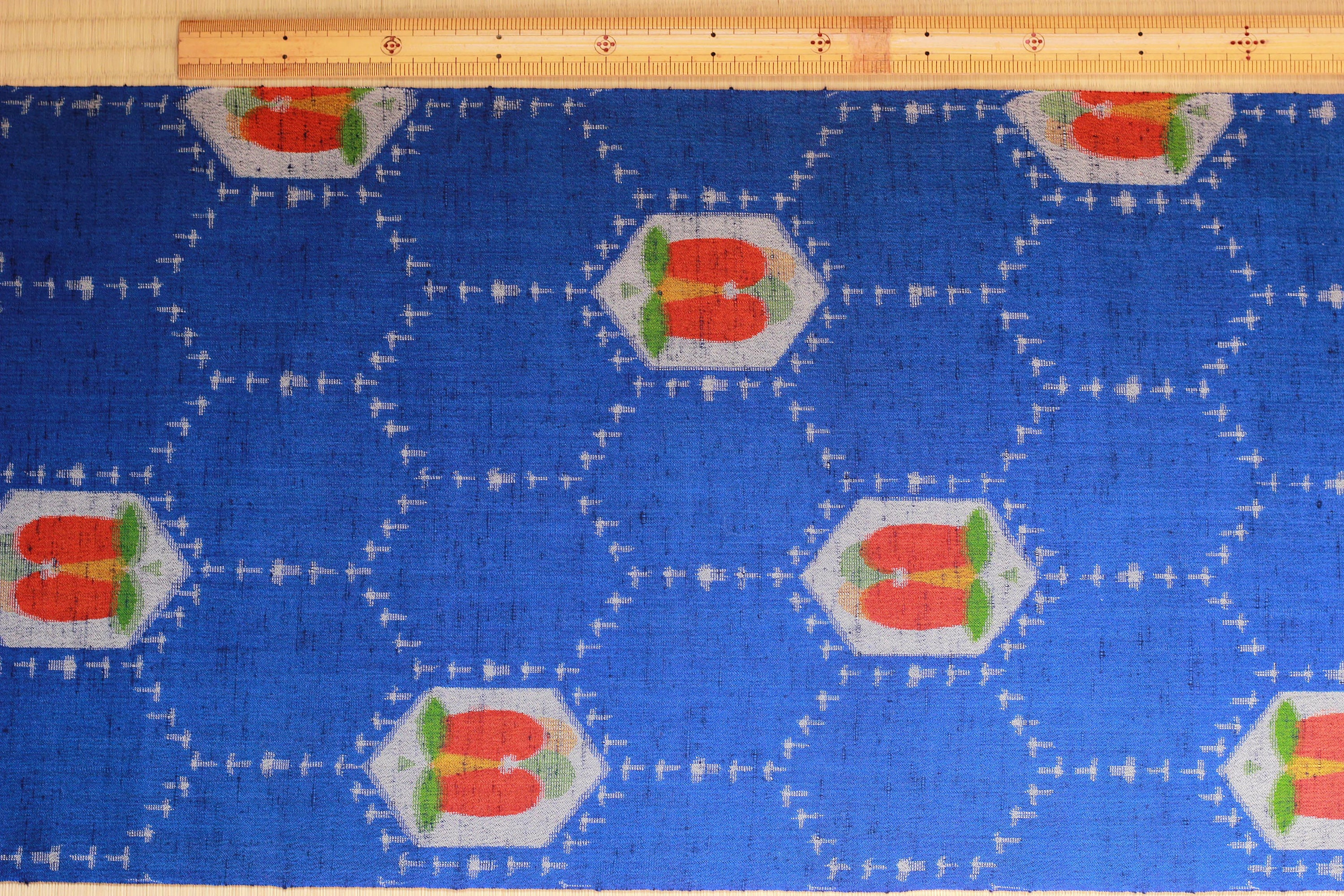 Kimono Wool, Isesaki Kasuri, Japanese Vintage Fabric Roll 12 Meters - Etsy