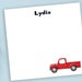 Truck Design Custom Sticky Notes // Personalize With Any Text or Name ...