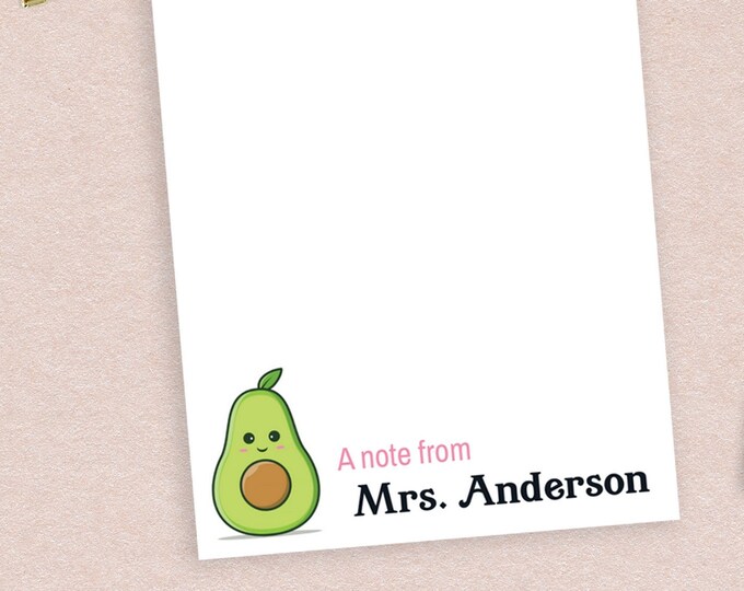 Personalized Notepad With Rad 90s Design and Custom Name // 50 - Etsy