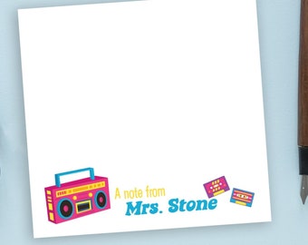 Personalized Sticky Notes With Cute Gnome and Custom Name // - Etsy