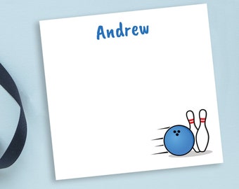 Personalized Sticky Notes With Custom Text and Bike Design // - Etsy
