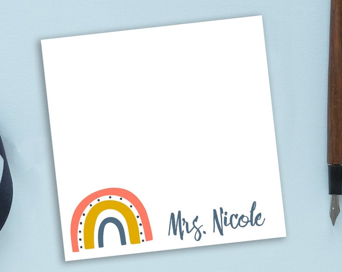 Personalized Sticky Notes With Custom Name and Rings Inspired - Etsy
