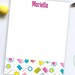 Personalized Sticky Notes With Sewing Design and Custom Name // 3x3 ...