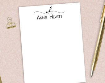 Custom Cat Sticky Notes // Black Cat Design, Gift Idea Customizable ...