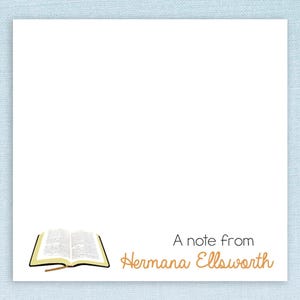 Custom Sticky Notes // Scripture Design for Missionaries, Clergy ...