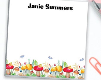 Personalized Sticky Notes With Custom Text and Bike Design // - Etsy