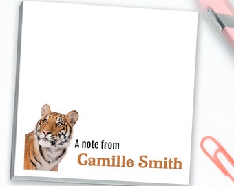 Personalized Sticky Notes Fox Design // 3x3 Inch With 50 Notes - Etsy