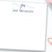 Personalized Sticky Notes With Initials and Custom Name // 3"x3" and 50 ...