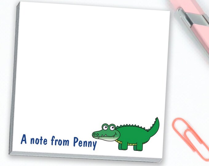 Custom Sticky Notes // Personalize Gift Idea for Coworker | Etsy