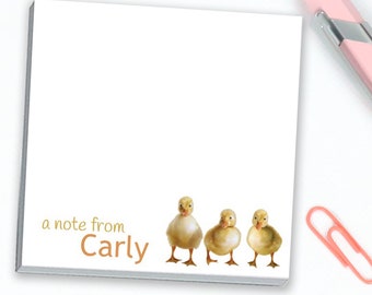 Personalized Sticky Notes With Anchor and Custom Name // - Etsy