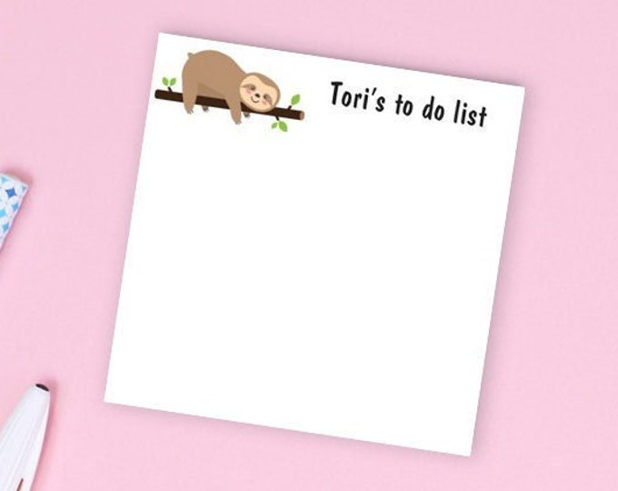 Custom Monster Sticky Notes // Personalized Gift Idea for - Etsy