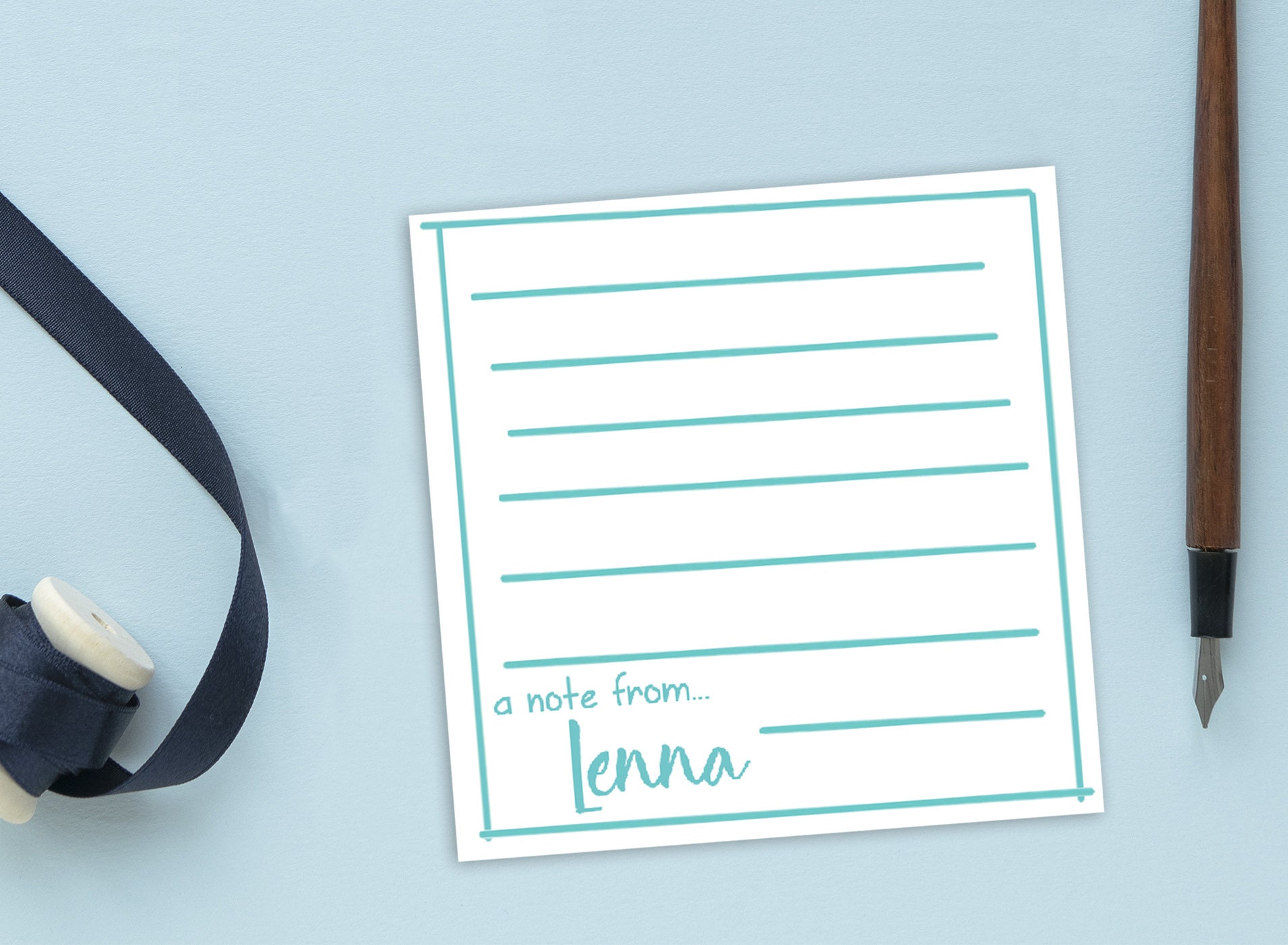 Personalized Sticky Notes With Custom Name 3x3 Etsy personalized-sticky-notes-with-custom-name-3x3-etsy