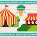Editable Carnival Circus Signs Lot // Instant Download Pdfs // 11 Signs ...