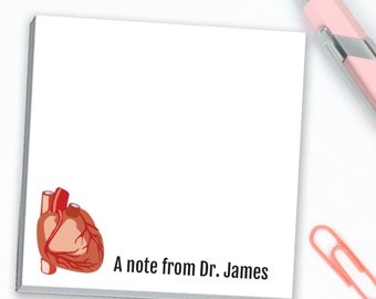 Custom Stethoscope Sticky Notes // Personalized Text // 50 - Etsy