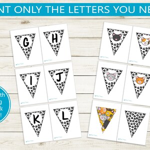 Cat Pennant Banner // Pet Adoption, Birthday Party, Baby Shower ...