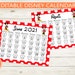 Fun Calendar Editable Printable // Adobe Editable PDF // Any Year ...
