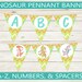 Dinosaur Pennant Banner // Dinosaur Birthday Party, Dinosaur Baby ...