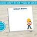 Custom Construction Sticky Notes // Gift for Contractor, Architect ...