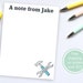 Personalized Sticky Notes With Custom Text and Computer Design // 3x3 ...