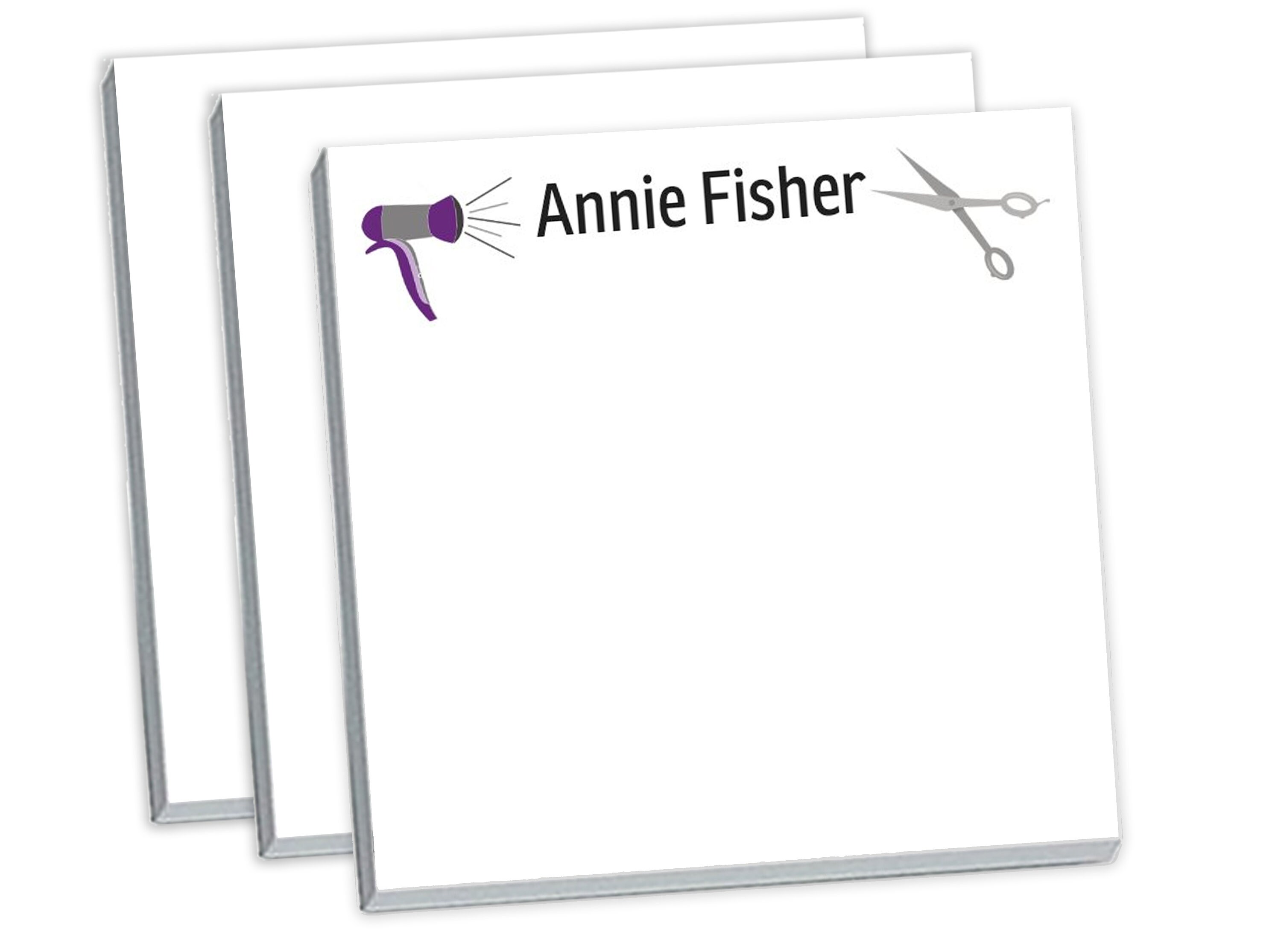 Custom Hairdresser Sticky Notes // Gift Idea Customizable - Etsy