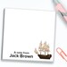 Custom Ship Sticky Notes // Personalized With Any Text // 50 - Etsy