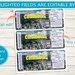 Custom Tickets to Colombia // Printable Adobe Editable PDF // Vacation ...
