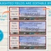 Printable and Editable Car Racing Tickets // Adobe Editable PDF ...
