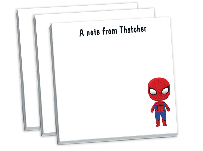 Custom Super Sticky Notes // Personalized Gift Idea for - Etsy