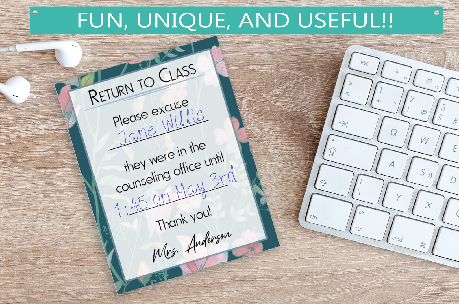 Counseling Office Notepad // Personalized Notepad for - Etsy