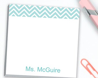 Custom Name Sticky Notes // Gift Idea Customizable Teacher - Etsy