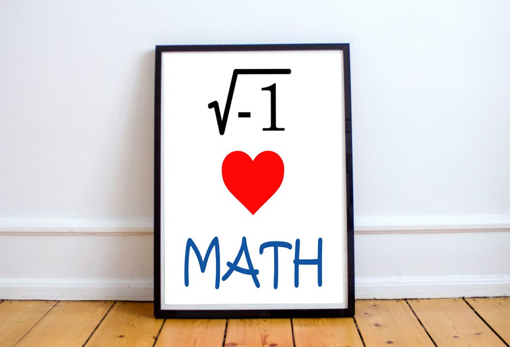 Math Printable Poster // Math Classroom Decor JPG education | Etsy