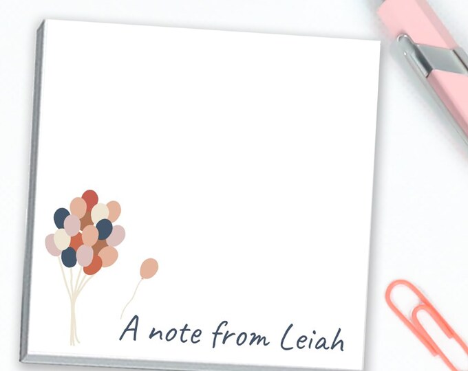 Personalized Sticky Notes With Custom Name // 3x3 - Etsy