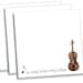 Personalized Sticky Notes Violin Design // 3x3 Inch With 50 Notes per ...