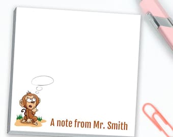 Personalized Sticky Notes // 3x3 Inch 50 Notes per Pad // | Etsy