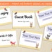 Editable Printable Woodland Animal Signs // Instant Download PDF // 3 ...
