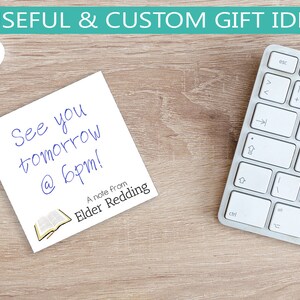 Custom Sticky Notes // Scripture Design for Missionaries, Clergy ...