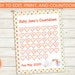 Printable Weekly Pregnancy Calendar // Editable PDF Countdown to Baby ...